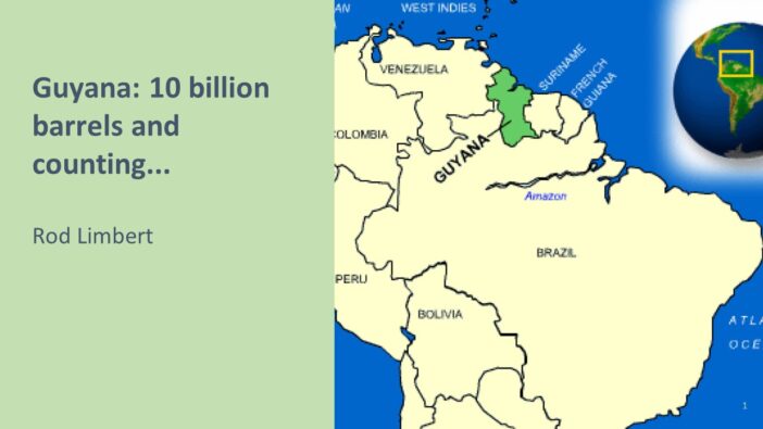 PESA WA July Evening talk: Guyana - 10 billion barrels and counting ...